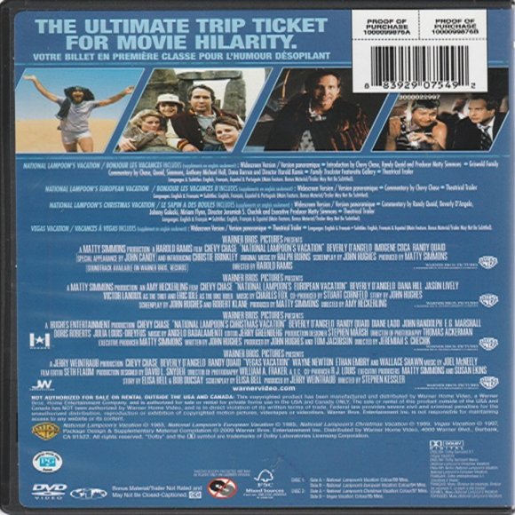 Warner Bros. | Media | National Lampoons Vacation Collection 4 Movies ...
